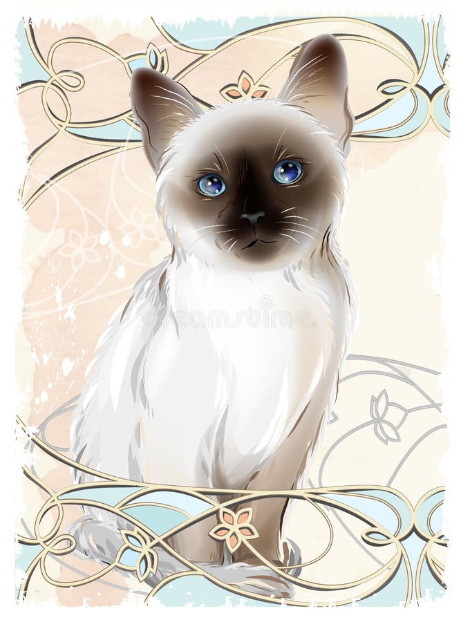 Siamese Cat Clipart
