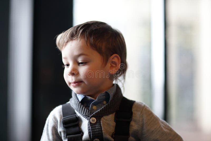 Thinking Child stock image. Image of india, hairstyles - 2240903