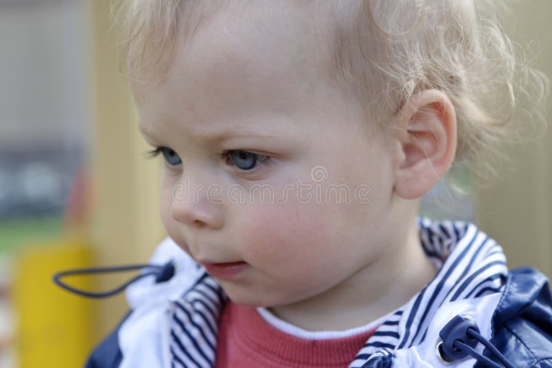 Portrait of a toddler stock photo. Image of adorable - 75222284