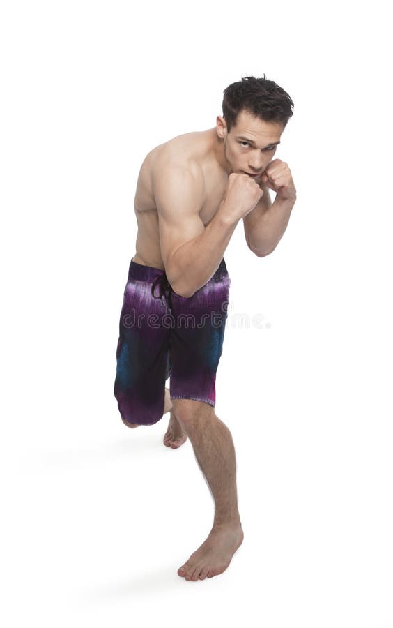 Portrait of Tough Boxing Guy Stock Photo - Image of body, beautiful ...