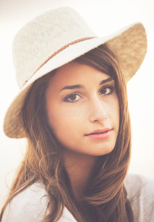 Portrait of Trendy Stylish Hipster Woman Stock Photo - Image of close ... Portrait of Trendy Stylish Hipster Woman Stock Photo - Image of close ...