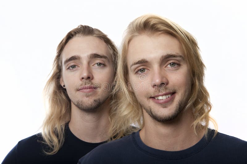 Portrait of twin brothers stock image. Image of twins - 14111465