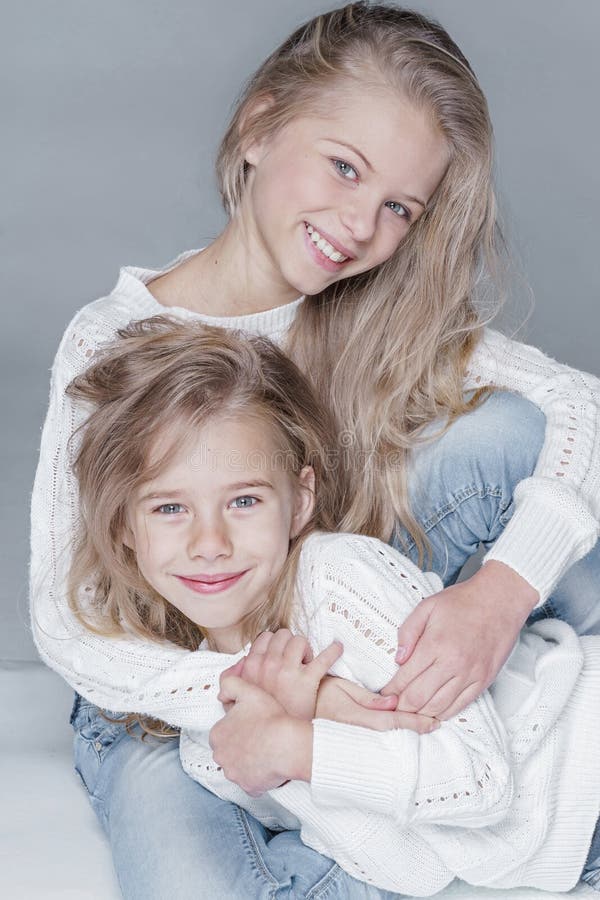 Portrait of a Beautiful Little Girl Stock Photo - Image of beauty ...