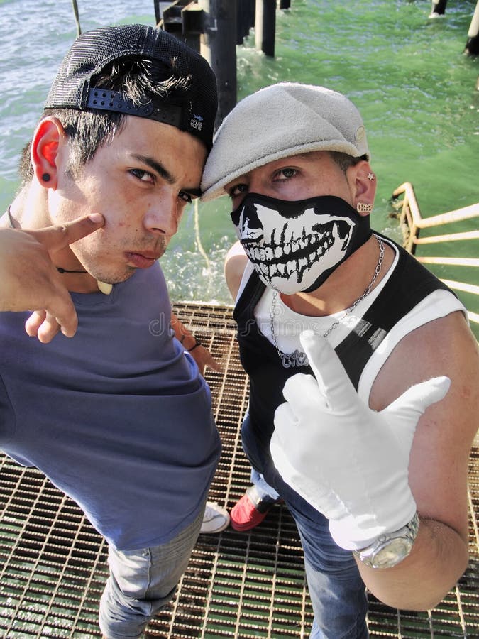 Masked rapper portrait stock photo. Image of male, urban - 17106468