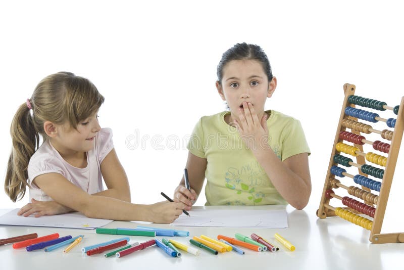 Portrait of Two Schoolchildren Stock Image - Image of student ... Portrait of Two Schoolchildren Stock Image - Image of student ...