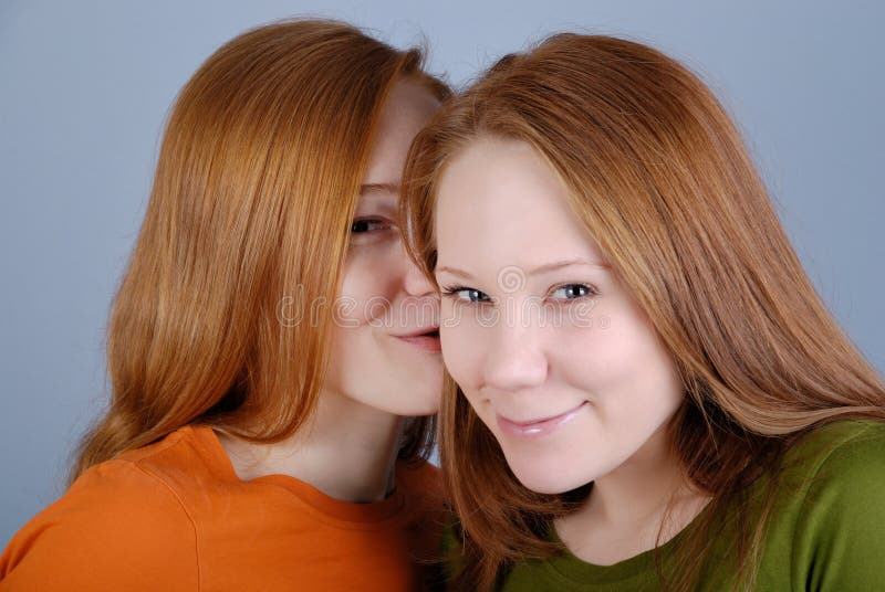 Portrait of Two Young Woman Stock Image - Image of girl, young: 8229381