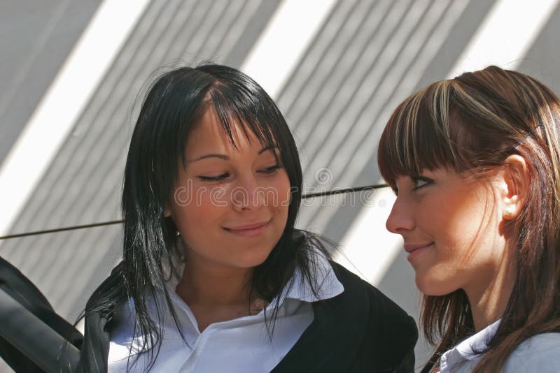 Portrait Of Two Young Women Picture. Image: 2507371