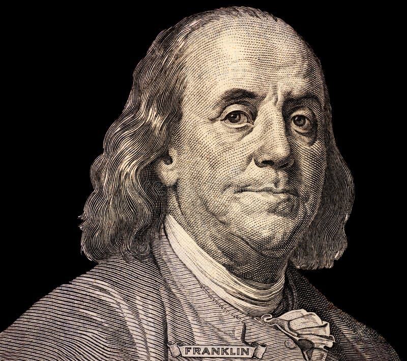 Portrait Of Benjamin Franklin Stock Image - Image of hundred, benjamin ... Portrait Of Benjamin Franklin Stock Image - Image of hundred, benjamin ...