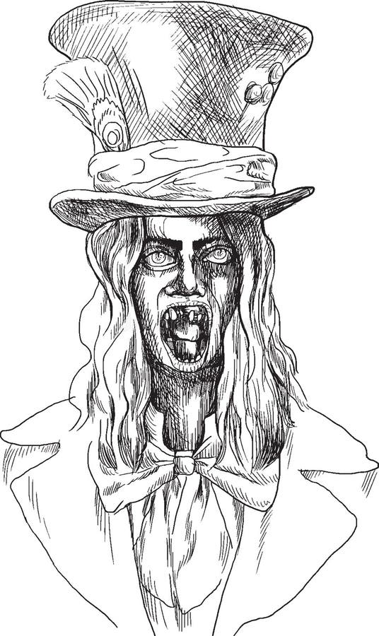 Portrait of an undead 13 stock vector. Illustration of corpse - 28516062