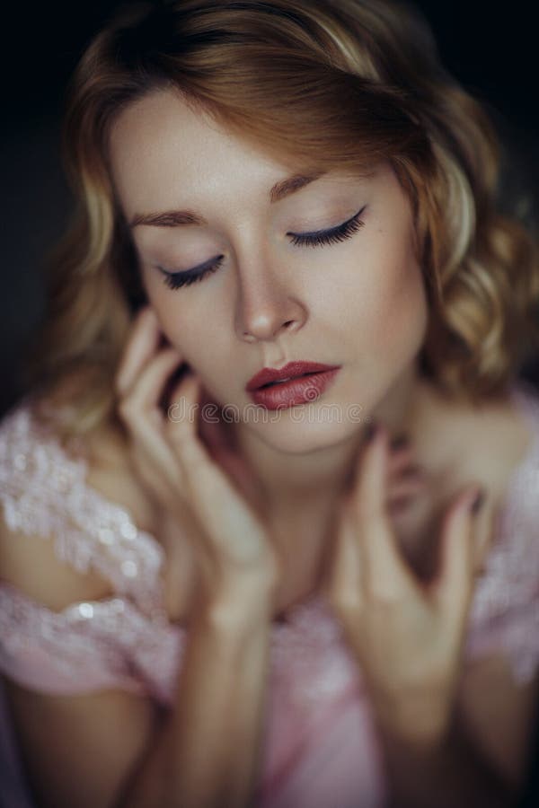 Portrait of a Very Beautiful Girl Stock Image - Image of perfect, face ...