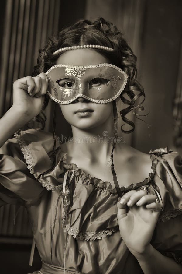 Portrait of a Victorian Lady Stock Photo - Image of crimson, flowers ...