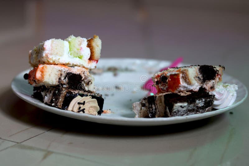 Portrait View of Different Flavor Pastry Stock Photo - Image of ...