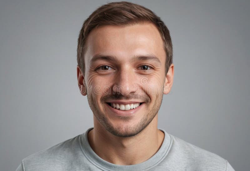 Portrait View of a Regular Happy Smiling Belarus Man, Ultra Realistic ...