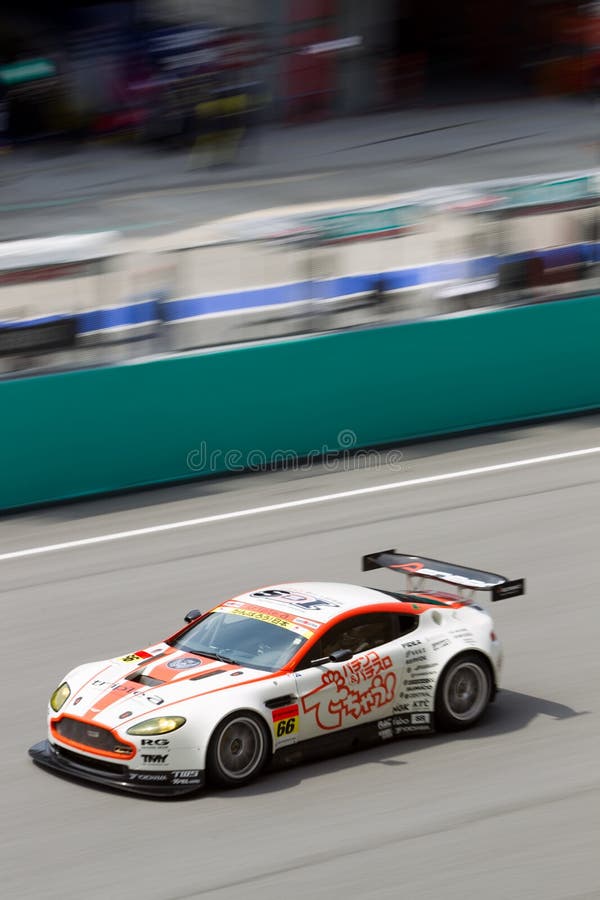 Portrait View of Team a Speed at the SuperGT Race Editorial Stock Photo ...