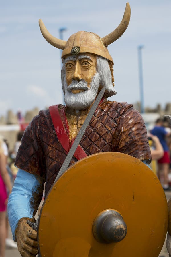 The portrait of the Viking stock image. Image of face - 44366021