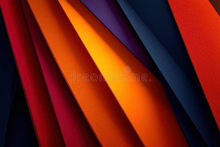 Minimal Abstract Wallpaper with Tall Overlapping Angular Shards Stock ...