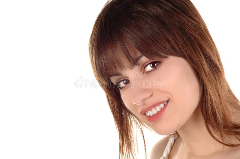 Portrait On White Picture. Image: 695679