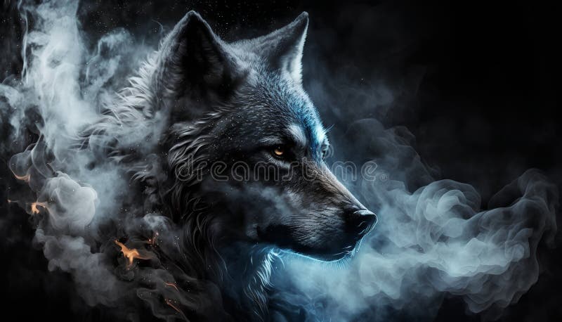 Smoke Wolf Stock Illustrations – 313 Smoke Wolf Stock Illustrations ...