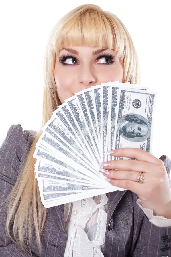 Money Woman stock photo. Image of beauty, money, women - 4686192