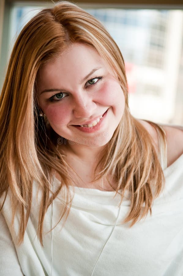 Smiling Girl stock image. Image of pretty, adults, teen - 382571