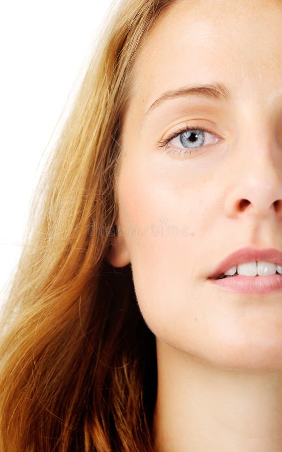 Expressionless woman stock image. Image of studio, adult - 22775429