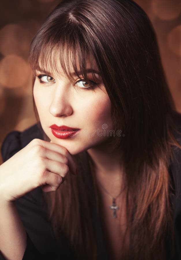 Portrait of a women. stock photo. Image of adult, portrait - 36952220