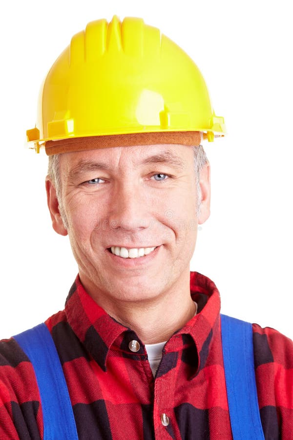 Portrait of a worker stock photo. Image of laugh, profession - 18370134