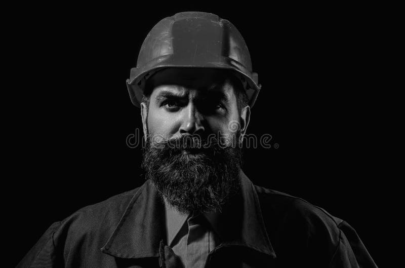 Portrait Worker Holding Wooden Mixing Tool Stock Image - Image of tool ...