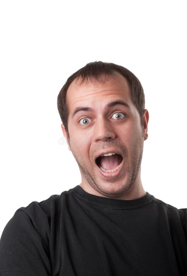 Portrait of Young Angry Man Stock Image - Image of head, stress: 21731665