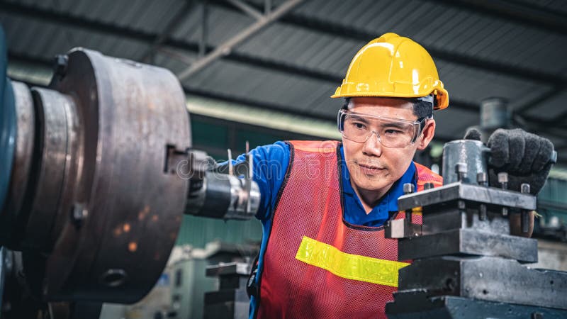 Industrial Worker Getting His Finger Stuck in the Machine Stock Image ...