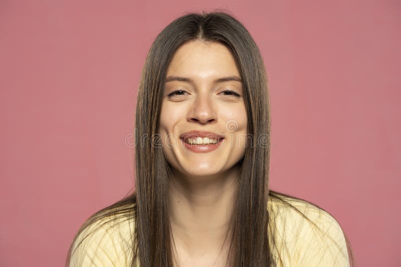 Portrait of a Young Beautiful Happy Woman Stock Photo - Image of ... Portrait of a Young Beautiful Happy Woman Stock Photo - Image of ...