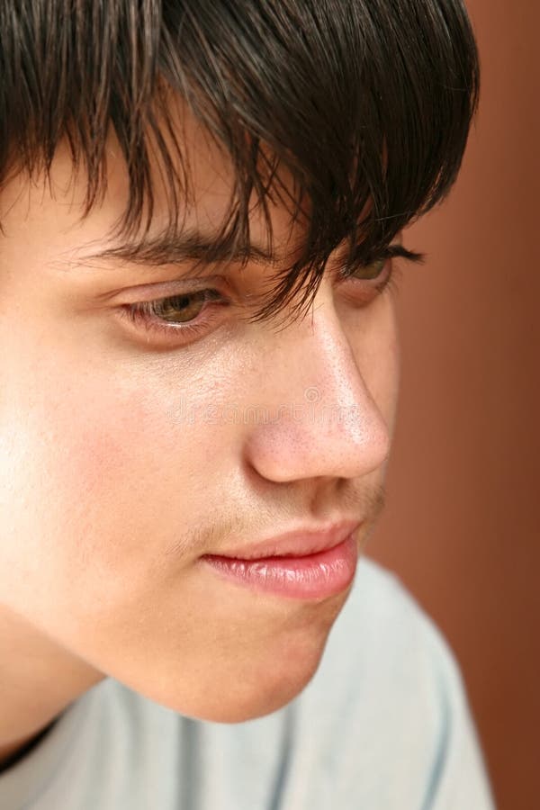 Close Up of Teen Boy Crying Stock Image - Image of people, close: 222627