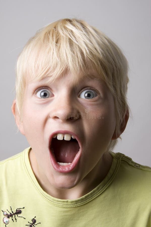 Young boy is shouting stock photo. Image of frustrated - 29465964
