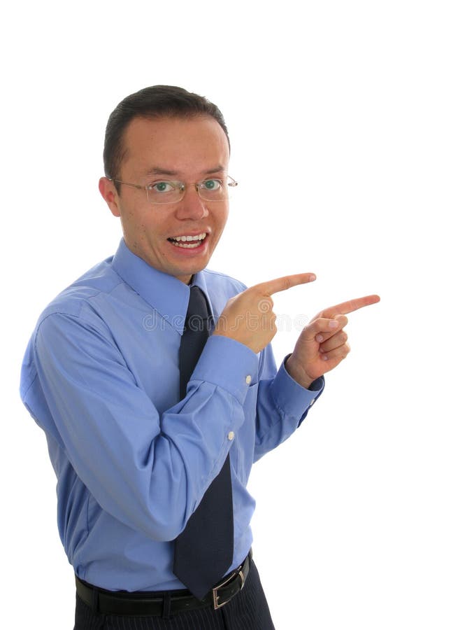 A Portrait of a Young Businessman Stock Photo - Image of background ...