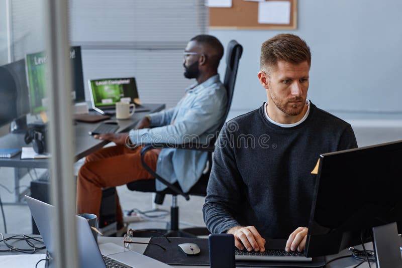 Software Developers in Office Stock Photo - Image of digital, company ...