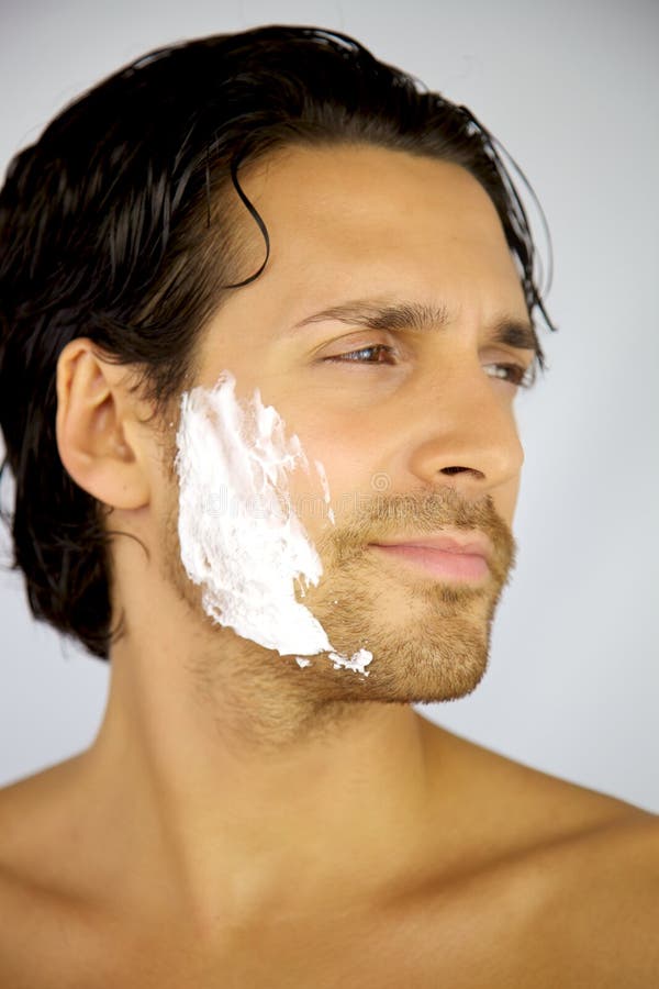 Man creme skin stock image. Image of skin, rejuvenate - 20637985