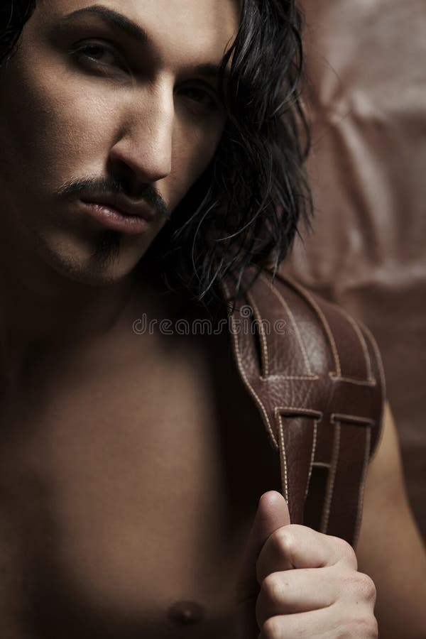 Portrait of Young Fashion Macho. Stock Photo - Image of fashionable ...