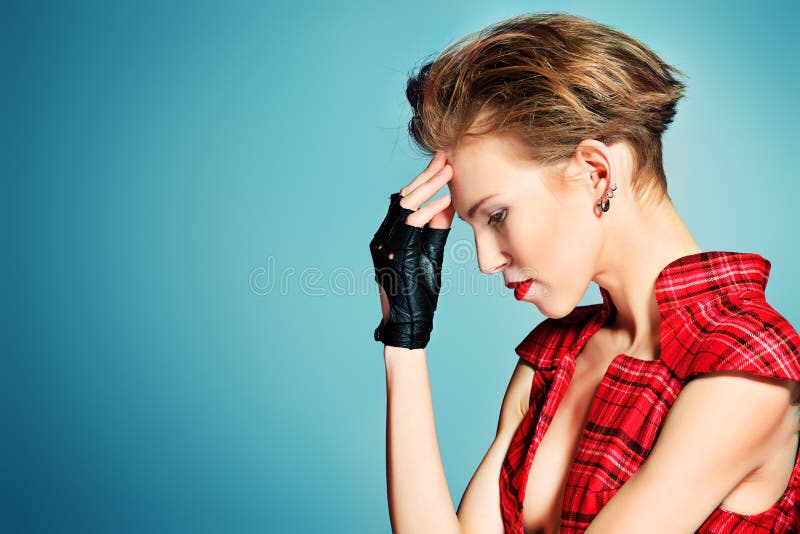 Heavy thoughts stock photo. Image of closeup, glamor - 30087370