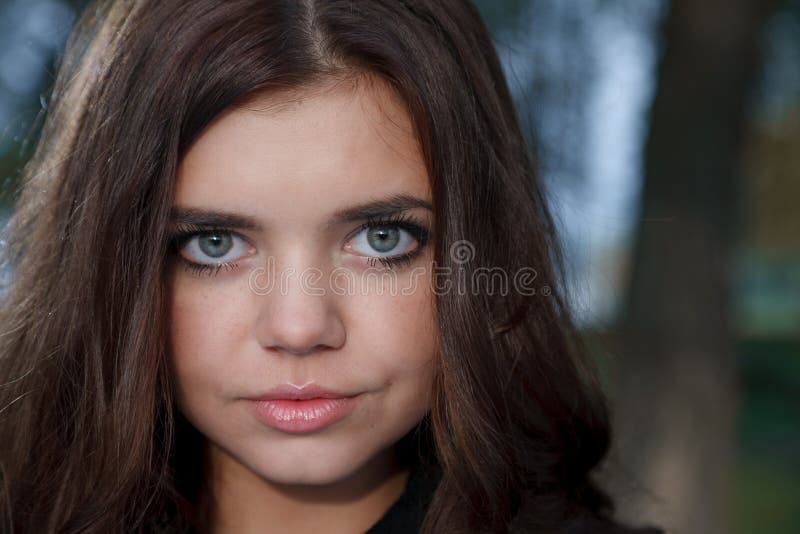 Portrait of young female stock photo. Image of female - 36328252