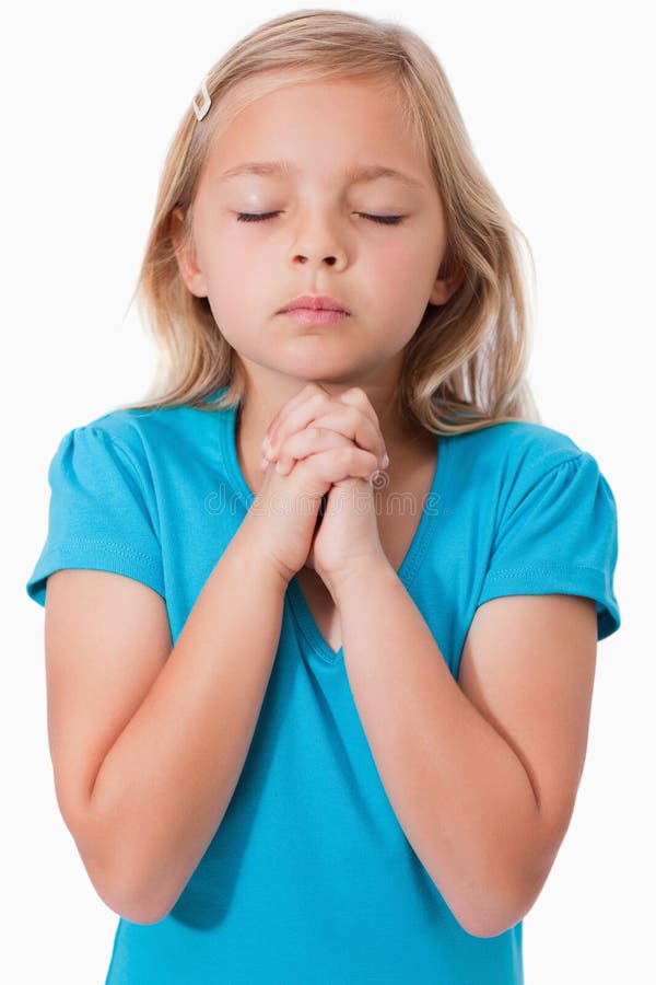 Girl praying stock image. Image of praying, people, praise - 3914913