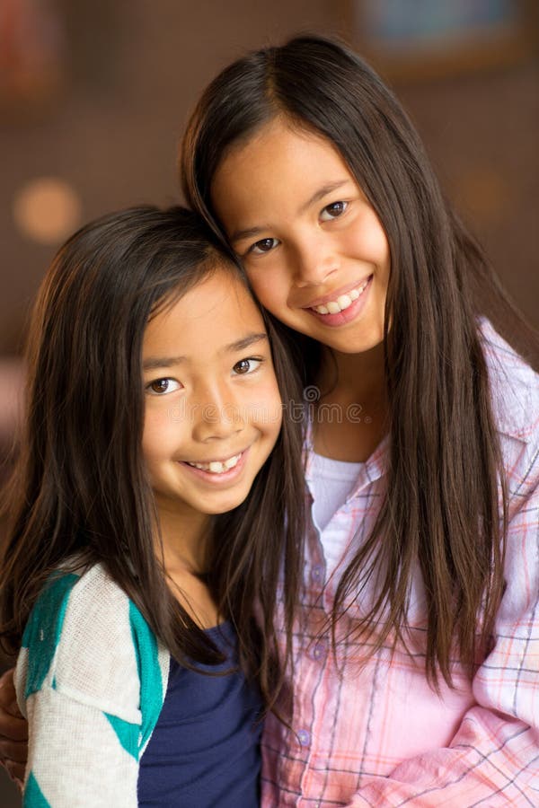 Portrait of Young Girls Smiling and Laughing. Stock Photo - Image of ... Portrait of Young Girls Smiling and Laughing. Stock Photo - Image of ...