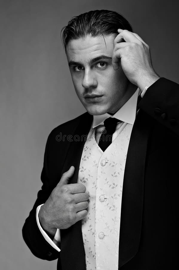 Handsome young man stock photo. Image of real, macho - 15978280