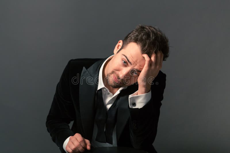 118 Sad Man Tux Stock Photos - Free & Royalty-Free Stock Photos from ...