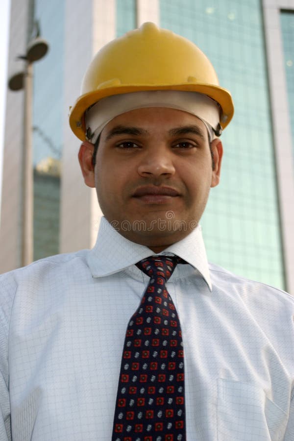 Portrait of Young Indian Engineer Stock Image - Image of indian, suit ...