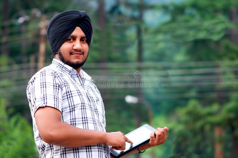 Group of Young Indian Man Sikh Stock Photo - Image of smiling, sikhism ...