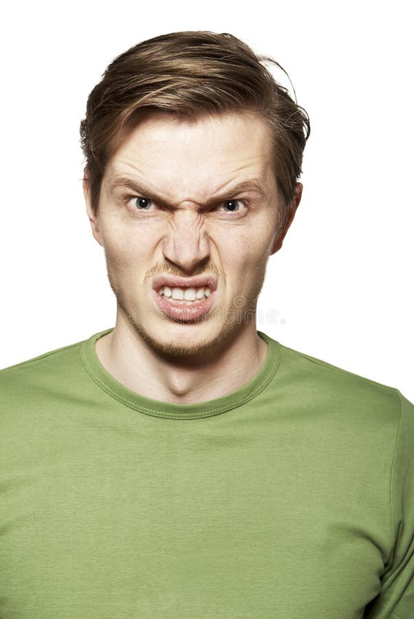Angry man stock image. Image of male, sulking, single - 167006473