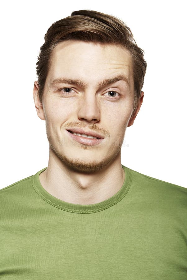 Portrait of Young Man stock photo. Image of camera, personable - 29427138