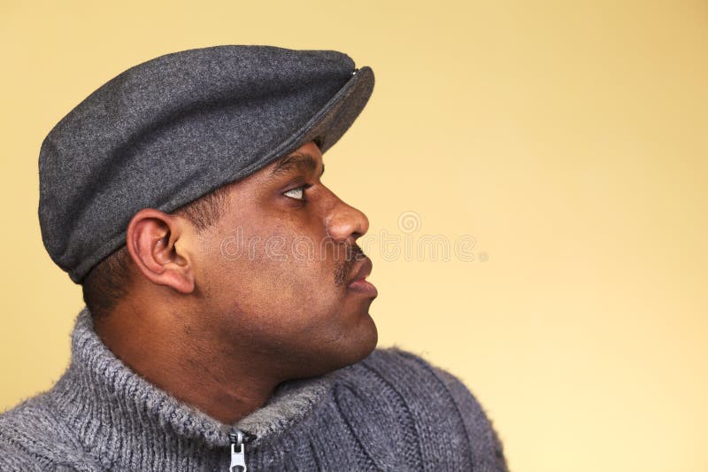 Portrait of a Young Man of African Descent Stock Image - Image of ...