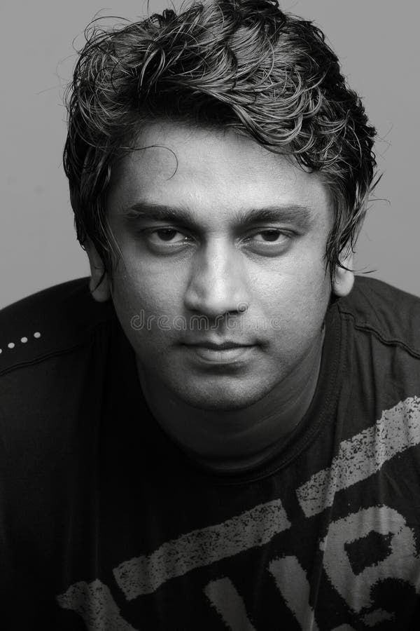 Portrait of a young man stock image. Image of adult, kerala - 89632417