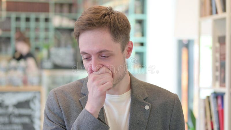 Portrait of Young Man Crying Towards the Camera Stock Image - Image of ...
